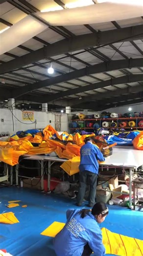 How to make inflatables? #inflatables, #bouncehouse, #jumpingcastle, #bouncycastle,#inflatableslide,#inflatablewaterslide, #obstaclecourse, #bouncycastlewithslide #slide | East Inflatables Manufacturer