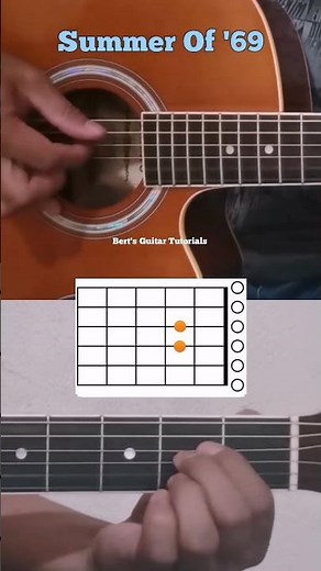 Summer Of '69 #guitartutorial #guitar