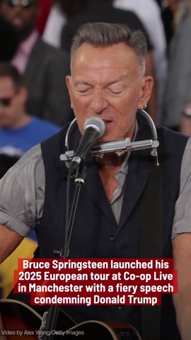 Bruce Springsteen Rails Against Donald Trump In World Tour Debut.