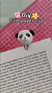 Panda Paper Clip DIY 😍 #shorts #diy