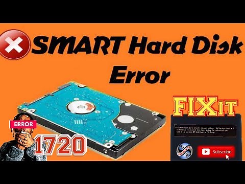 How to Remove All Hard Disk Error and 1720 - Smart Hard Drive Detects Imminent Failure | UVTech