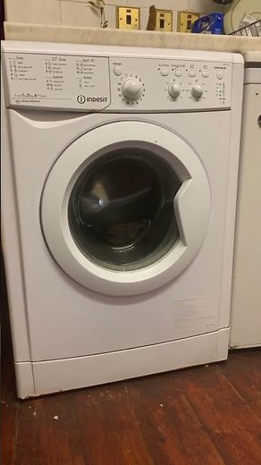 How to use spin cycle on indesit washing machine