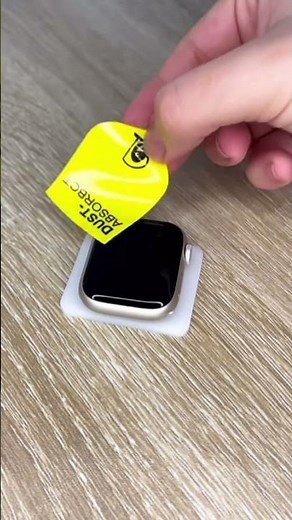 This is how to install a apple watch screen protector