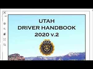 Utah Driver Handbook 2021 Part 1