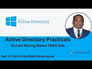Understanding the Domain Naming Master | Active Directory FSMO Roles | Part-3 | ADDS Tutorial