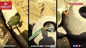 Galaxy Block | Sewerage Work Rapid Progress From glowing lights to lush green landscapes, from rapid progress sewerage work to the final touches - Witness the rise of a masterpiece as Canal City Sarai Alamgir transforms vision into vibrant life. With every step, Canal City Sarai Alamgir moves closer to delivering on every fulfilled promise. The transformation is nearly complete. The masterpiece is within reach! 🚧 Stay tuned for history in the making Contact Us: 03330188888 WhatsApp: https://wa.