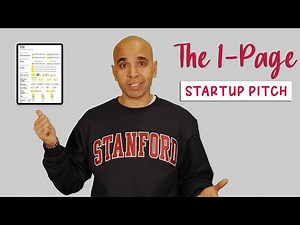 How to Create a 1-Page Startup Pitch