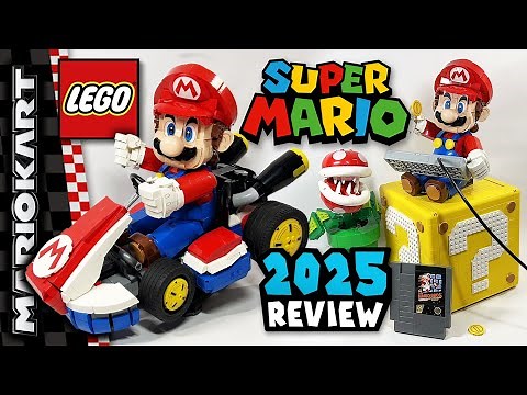 LEGO Super Mario & Standard Kart (72037) - 2025 Set Review - ADORABLE D2C Addition