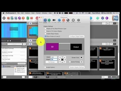 ProPresenter 6 Tutorial: How to Enable Multiple Monitors
