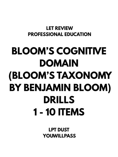 Understanding Bloom's Cognitive Domain in Education