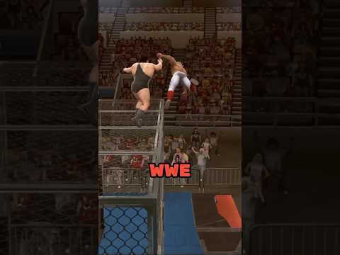 The best way to deal maximum damage in WWE games #videogames #smackdownvsraw #wwe2k24