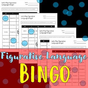 Figurative Language Bingo