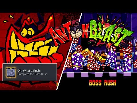 I Finally Beat BOSS Rush Mode! Antonblast THE END Update