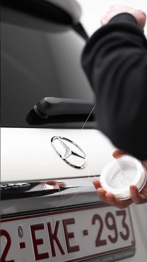 Mercedes Rear Star Emblem Removal HACK!