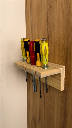 DIY screwdriver organizer 🔧 | Magic Hands Creations