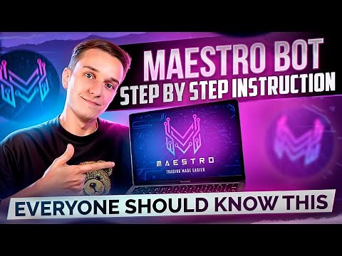 MAESTRO BOT | DETAILED INSTRUCTIONS | BEST SNIPER BOT FOR TRADING