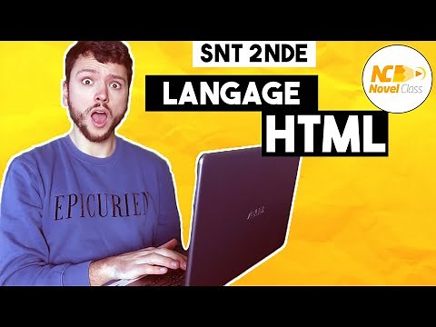 Le langage HTML et les liens hypertexte - SNT Seconde