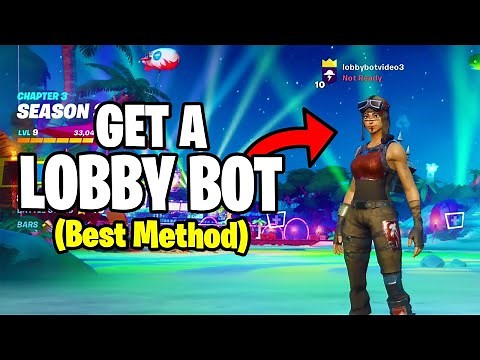 Fortnite *LOBBY BOT* Tutorial on SEASON 3! (WORKING) (with Swe Bot)