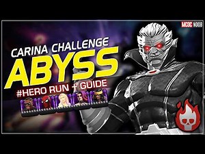 Carina's #Hero Abyss Run | Every Fight Strategy Explained | MCOC