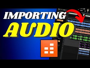 How to Import Audio in Cakewalk by Bandlab