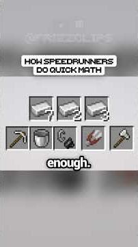 How speedrunners use math in Minecraft