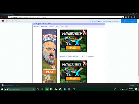 How to fix a minecraft optifine and forge error!