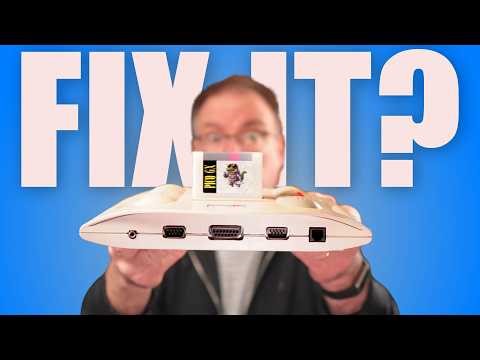 The 90s Best (8bit) Games Console? - Amstrad GX4000 Repair *PLUS* Pico GX