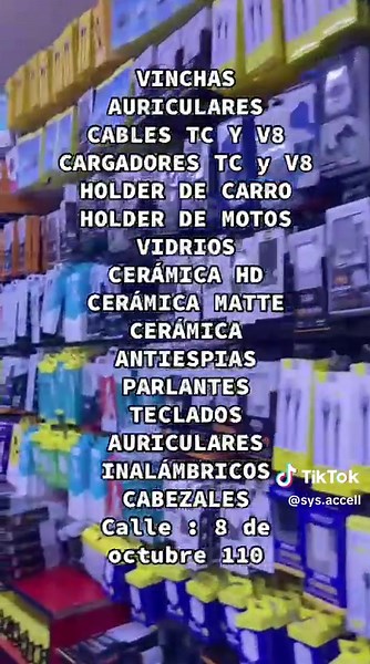 Accesorios exclusivos de Chiclayo, Perú