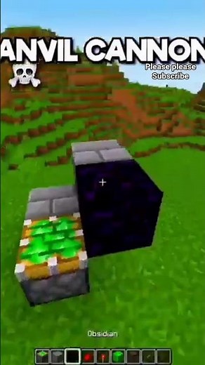 "💣Minecraft Mein Anvil Cannon Kaise Banaye | Powerful TNT Anvil Cannon Tutorial in Hindi⚙️"