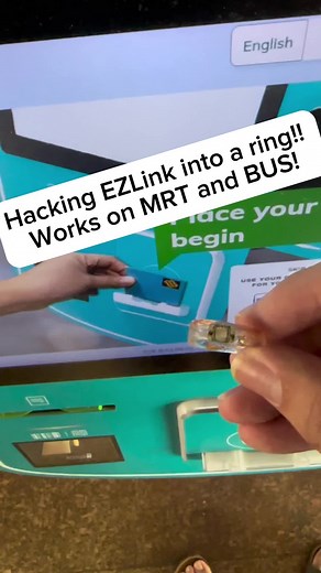 Transforming Ezlink into a Wearable Ring for Easy Commuting