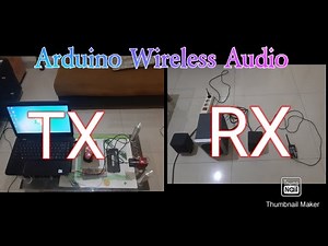 Membuat wireless audio menggunakan Arduino dan NRF24I01