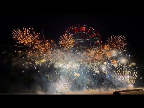 2025 WPA Winterblast Pyrotechnics Show Saturday Lake Havasu City, AZ.