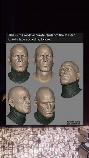 This is the most accurate render of master chief according to lore