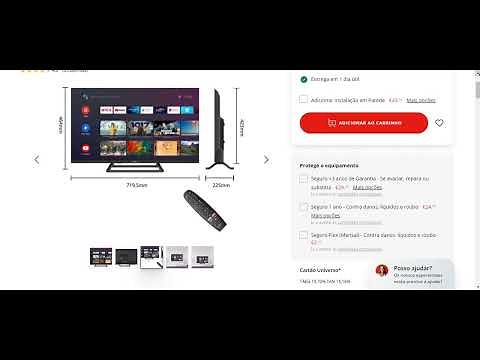TV SMART TECH 32HA10V3 (LED - 32'' - 81 cm - HD - Android TV) 2023