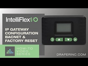 How-To Video: IP Gateway Configuration - BACnet & Factory Reset | Expert Guide