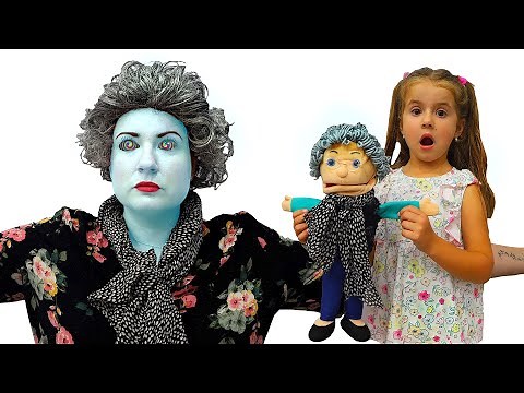 Ruby and Bonnie play with a strange doll