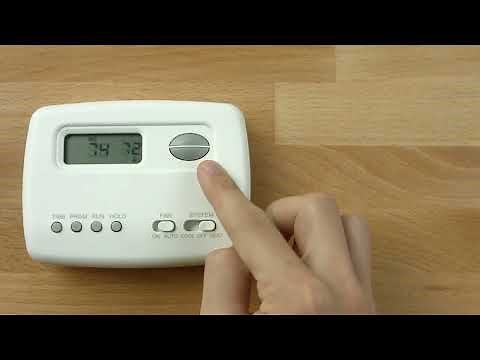 How to Reset a White Rodgers Thermostat to Factory Settings