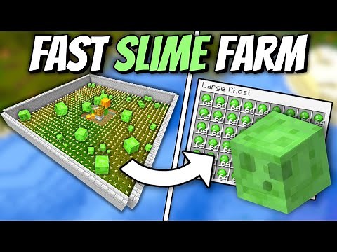Efficient Slime Farm - 5000 Per Hour - Minecraft 1.21+ Tutorial