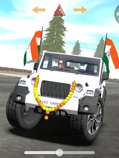 Modified Mahindra Thar Games:Indian White Thar👿 (Gadi Wala Games) Car Game #2026