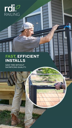 RDI railings make installs efficient with versatile mix-and-match designs and premium styles. Partner Rewards let you earn as you build, adding value to every job. | RDI Railing | Facebook
