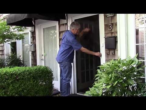 Genius Retractable Screen System Sierra 100 Single Door Unit