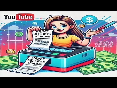 Printing Receipts with a Thermal Receipt Printer and Receipt Generator Software