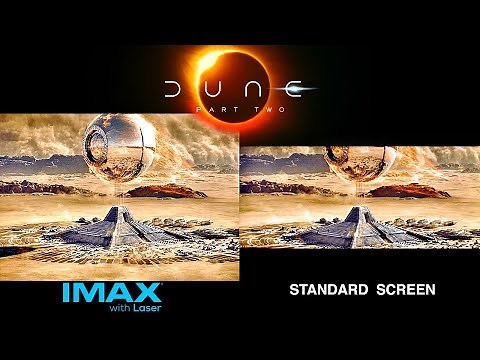 DUNE 2 In IMAX is UNREAL - Standard VS IMAX Comparison