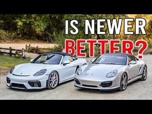 Porsche 718 Spyder vs 987.2 Boxster Spyder | Is Newer Always Better?