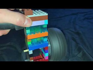 LEGO butterfly vacuum engine review+ performance piston tutorial