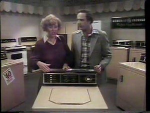 1980 GE Appliances "My old washer is broken - Good News!" TV Commercial