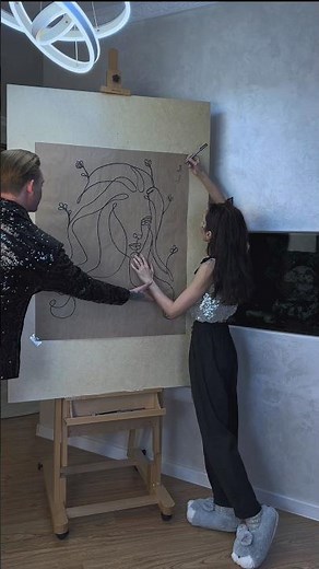 Easy one line portrait sketch #drawing #artist #artwork