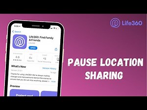 How to Pause Location Sharing on Life360 app | 2021