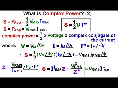 Electrical Engineering: Ch 12 AC Power (38 of 58) What is Complex Power? (2)