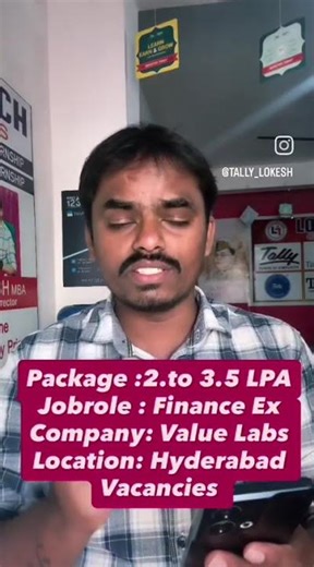 COMPANY : value Labs - Finance Executive JOBS in HYDERABAD / Hurry Up | Vacancies 2